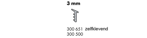 180-300651-25M | Hopprofielen